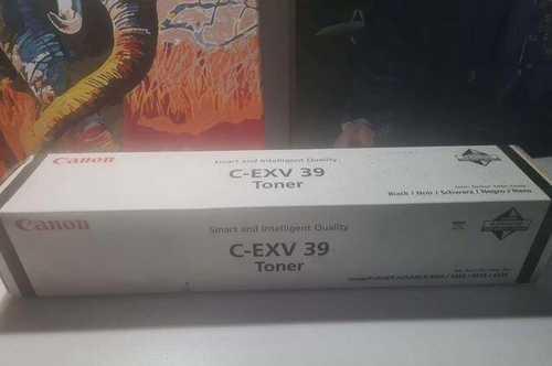 Картридж Canon C-EXV39, черный / 4792B002