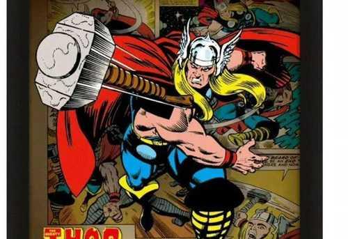 3D картина Marvel Comics: Thor Hammer Тор