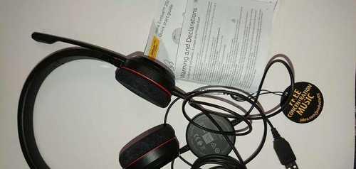 Гарнитура Jabra Evolve 20 MS Stereo