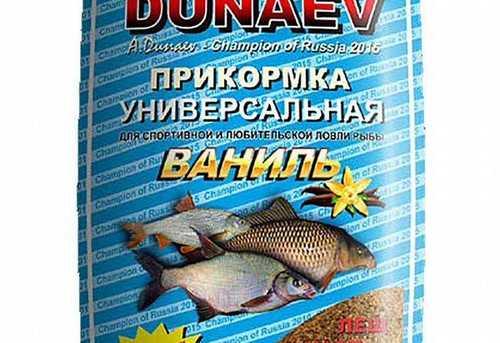 Прикормка dunaev бюджет ваниль 0,9кг