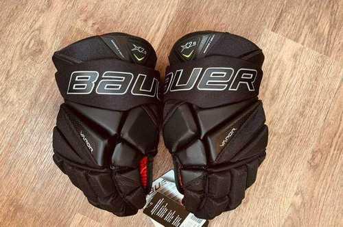 Новые Bauer Vapor X2.9 14" Black краги хоккейные