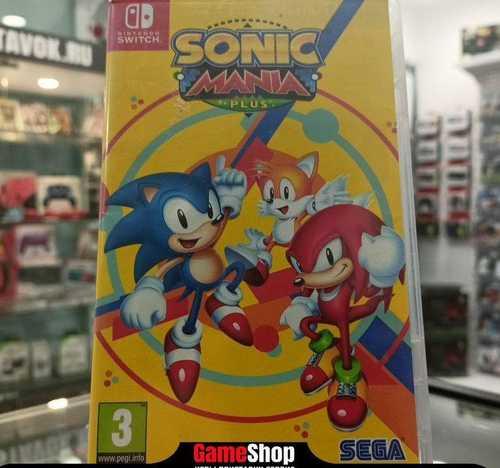 Sonic Mania Plus Nintendo Switch Б/У