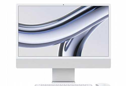 iMac 24"M3 8CPU 10GPU 8/256GB Silver(mqrj3)