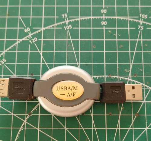 USB кабель удлинитель рулетка