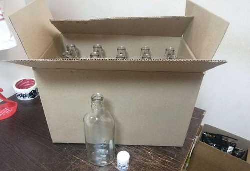 Стеклянные бутылки Гуала 20шт доставка 200р тлт