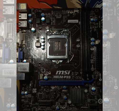 Материнская плата MSI H81M-P33