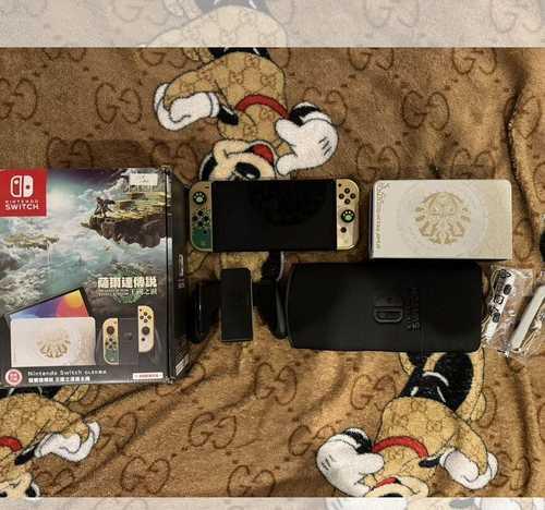 Nintendo switch oled прошитая zelda edition