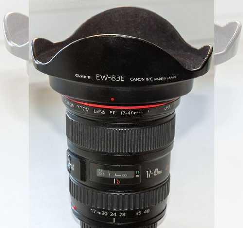 Cаnon EF 17-40mm f/4L USM в отл. сост