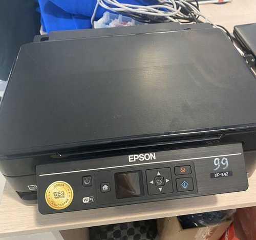 Мфу принтер epson xp 342 не работает