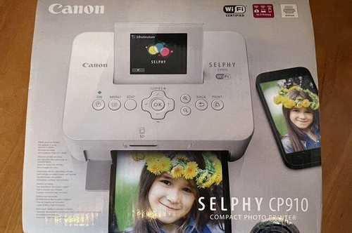 Компактный фотопринтер Canon Selphy CP910