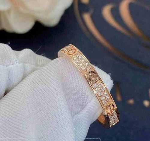 Кольцо Cartier Love, small модель 0,22ct