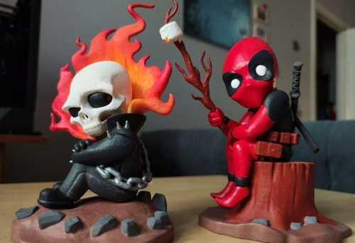 Дэдпул и Призрачный гонщик (DeadPool, Ghost Rider)