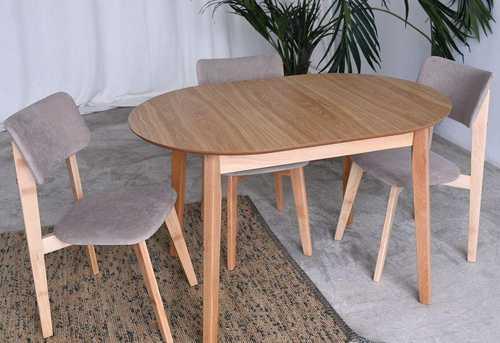Обеденный кухонный стол из массива дерева