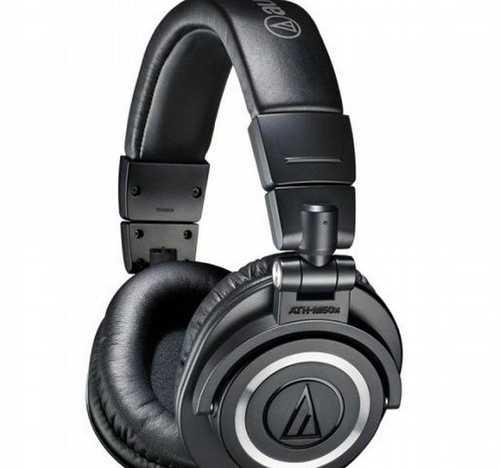 Audio-Technica ATH-M50X 1.2м черный проводные огол