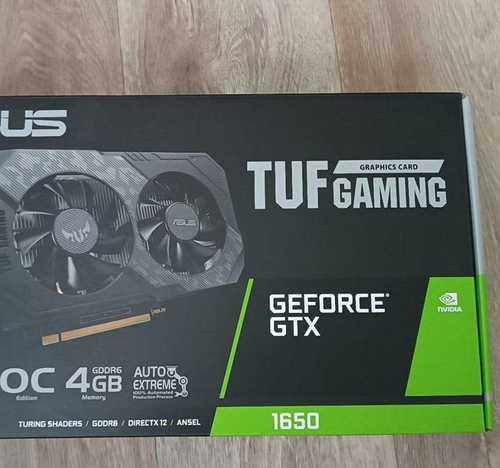 Asus GeForce GTX 1650 4GB TUF Gaming OC Edition