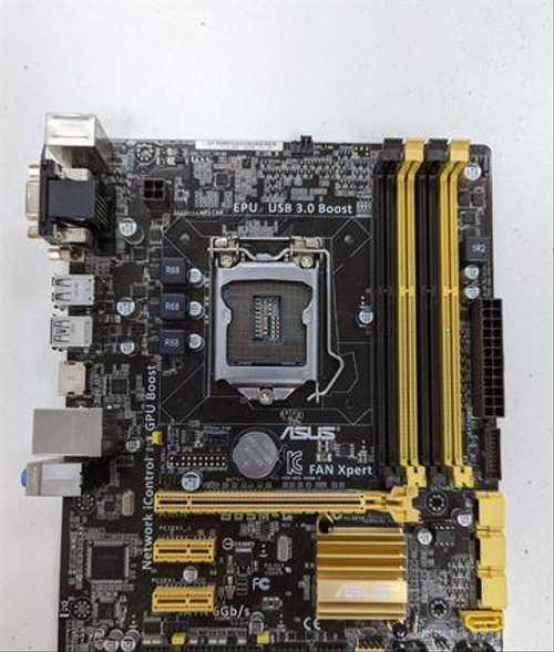 Материнская плата 1150/DDR3