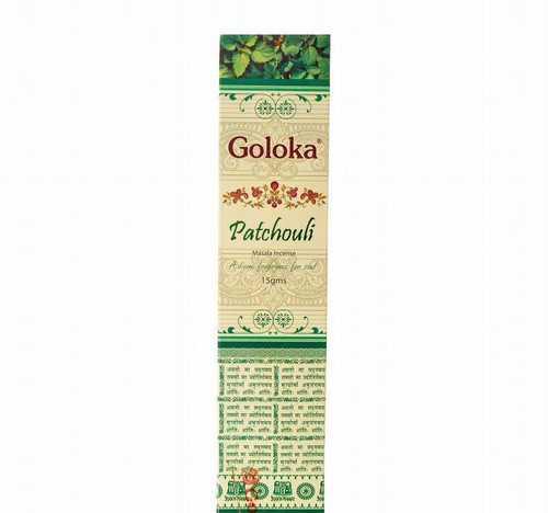 Благовоние Пачули (Patchouli incense sticks) Golok