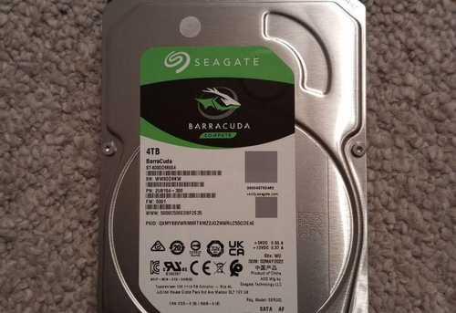 4 тб Жесткий диск Seagate BarraCuda ST4000DM004