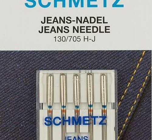Иглы для джинсы 130/705H-J № 80/12, 5 шт. Schmetz