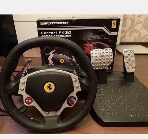 Игровой руль thrustmaster ferrari