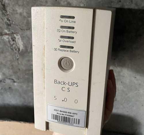 Ибп APC BK500EI Back-UPS 500