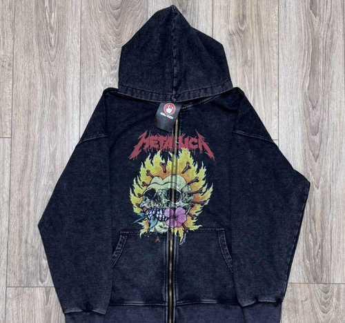 Зип худи ed hardy hard rock metalica opium archive