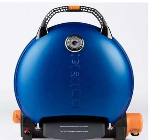 Газовый гриль O-grill 700T blue + адаптер А