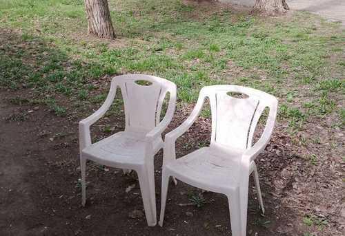 Кресло пластиковое садовое