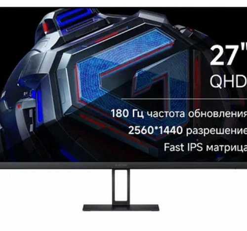 Xiaomi 27" G27Qi EU 2K Gaming Monitor IPS 2560x1440 180Hz 1ms 300cd 1000:1 2xhdmi 2xDisplayPort vesa