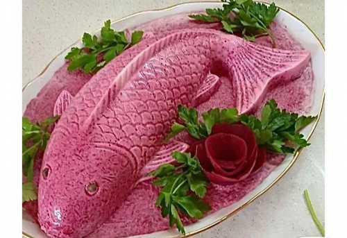 Форма "рыба" для салата