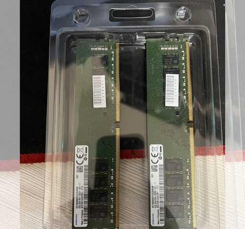 Оперативная память Samsung DDR4 8gb x2