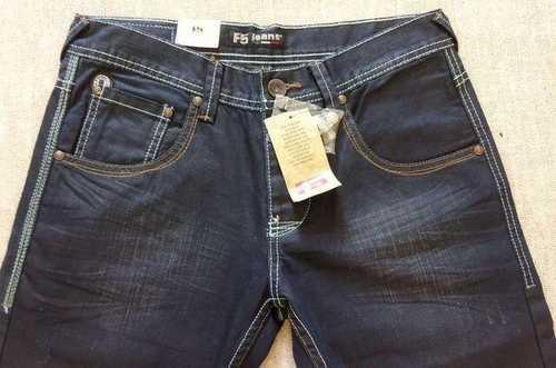 Новые мужские джинсы F5 31/34 Black Denim