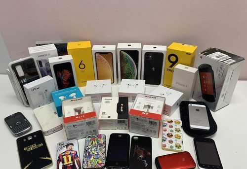 Коробки iPhone, Realme, Honor, Polar