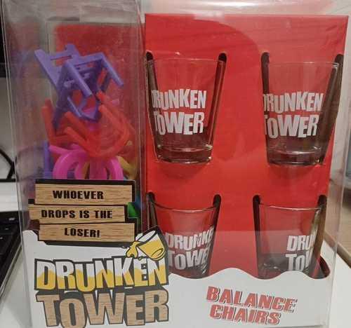 Стопки Drunken Tower   стульчики
