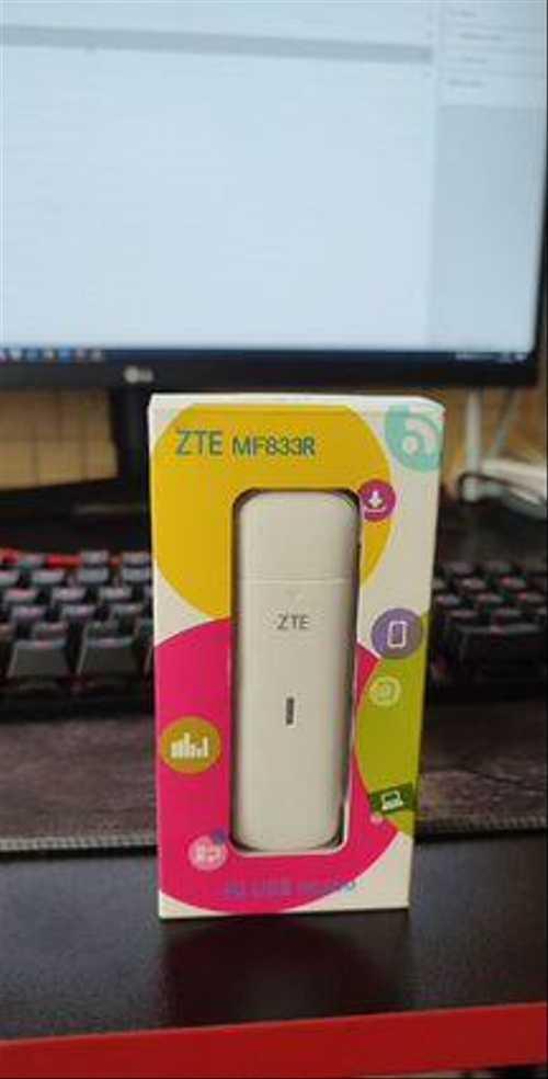 Модем zte mf833r горит красным