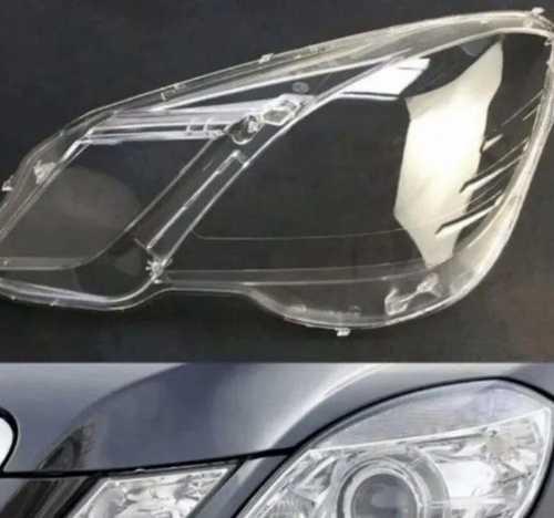 Стекла фар правое левое Mercedes W212 комплект(09
