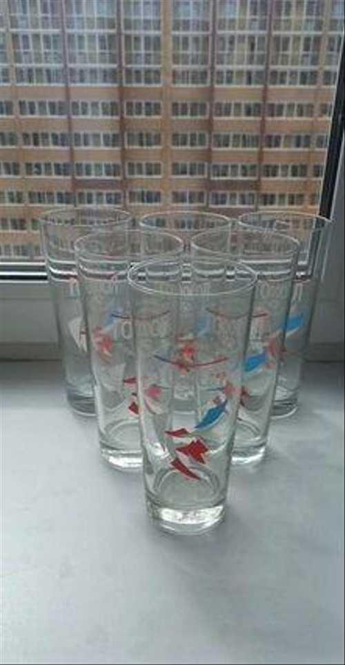 Набор пивных бокалов стаканы