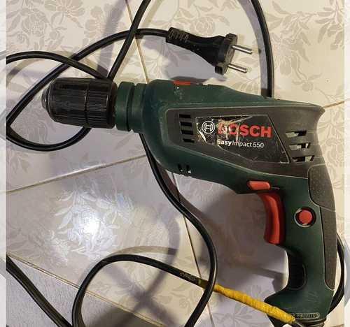 Дрель ударная bosch Easy lmpact 550 на запчасти