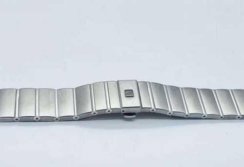 Браслет на часы Omega Constellation 23*14мм Silver