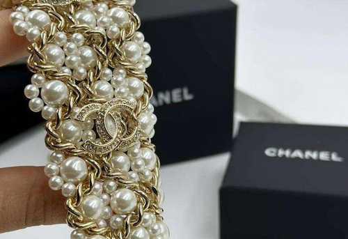 Браслет Chanel Натуральный Жемчуг