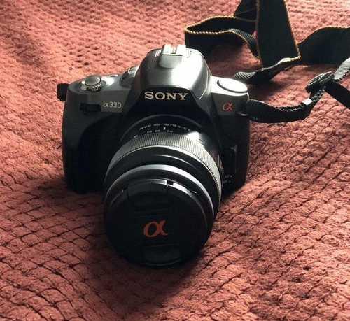 Зеркальный фотоаппарат sony a330