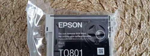 Картридж epson оригинальный (T0801-T0806)