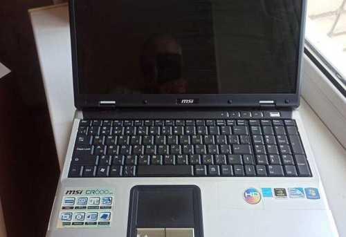 Ноутбук MSI CR 600