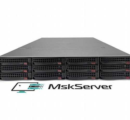 Сервер Supermicro 6028U-TR4T+ 2x E5-2667v3 32Gb