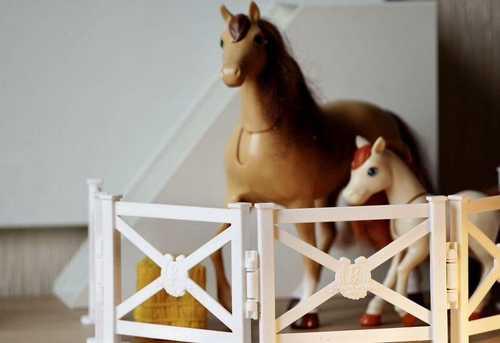 Barbie лошадь с жеребенком