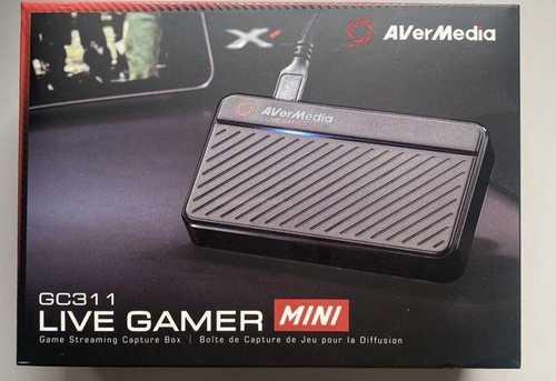 Устройство видеозахвата AVerMedia Live Gamer mini