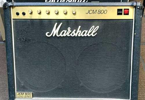 Винтажный ламповый гитарный комбо Marshall JCM800