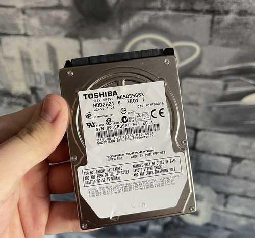 Жёсткий диск Toshiba 500GB 5400RPM