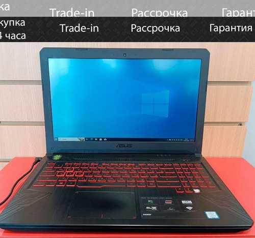 Игровой Ноутбук Asus Tuf gaming Fx504 I5 gtx 1050t