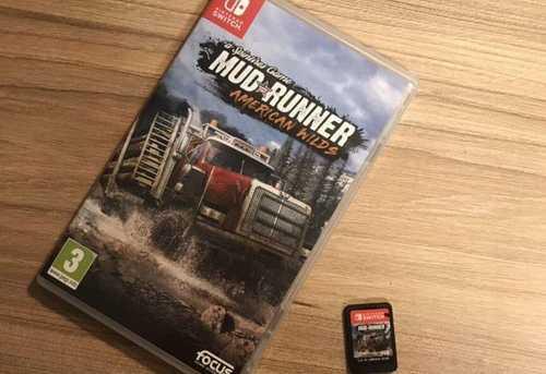 Игра Mud Runner на Nintendo Switch картридж